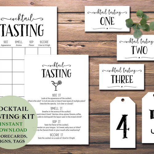 Barbecue Tasting Party Kit. Instant Download Printable. Score - Etsy