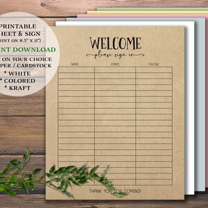 Welcome. Please Sign In. Instant Download Printable. Contact List. Sign ...