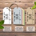Made With Love Gift Tags. Instant Download Printable. Rustic - Etsy
