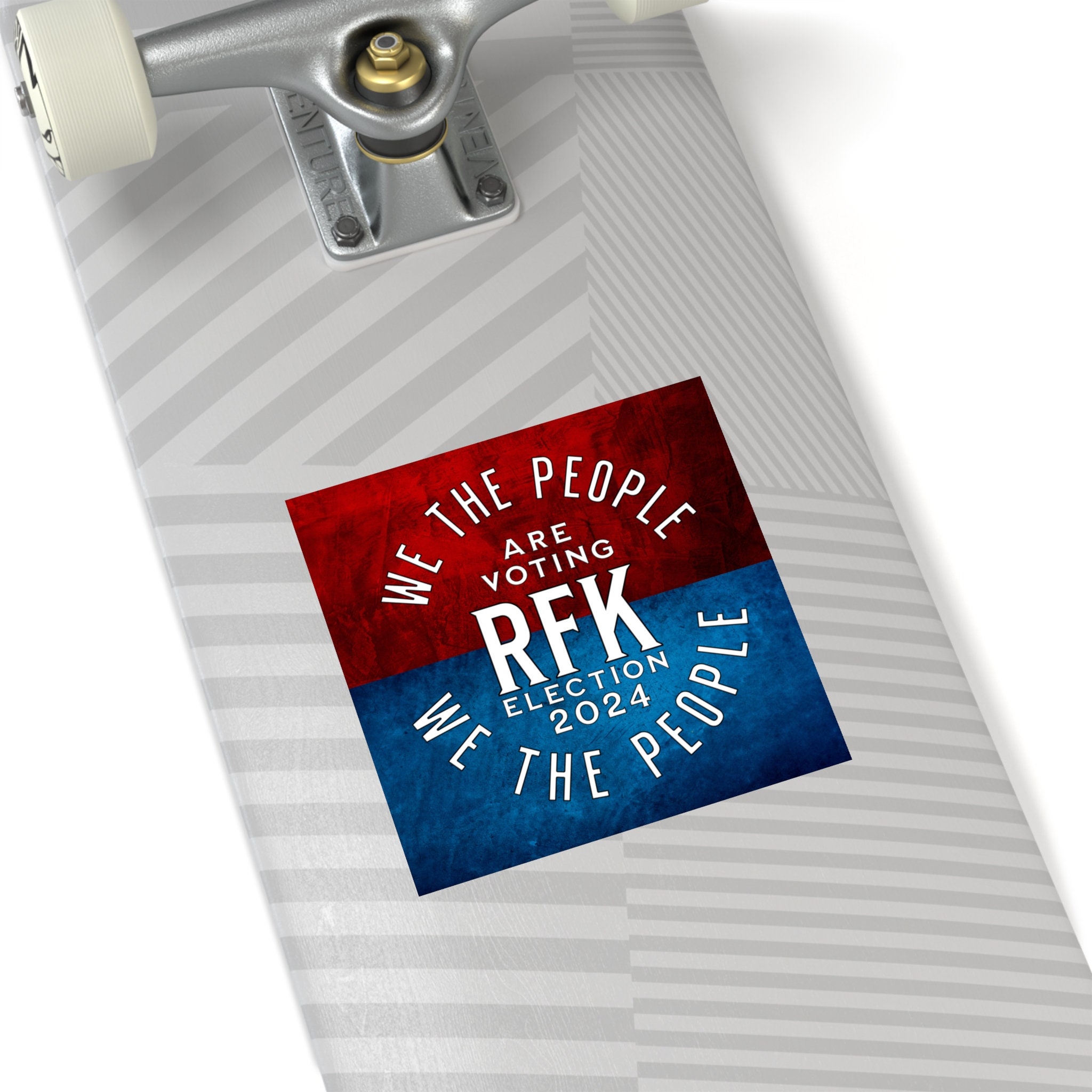 RFK Jr We the People Indooroutdoor Square Stickers, Vote Kennedy ...