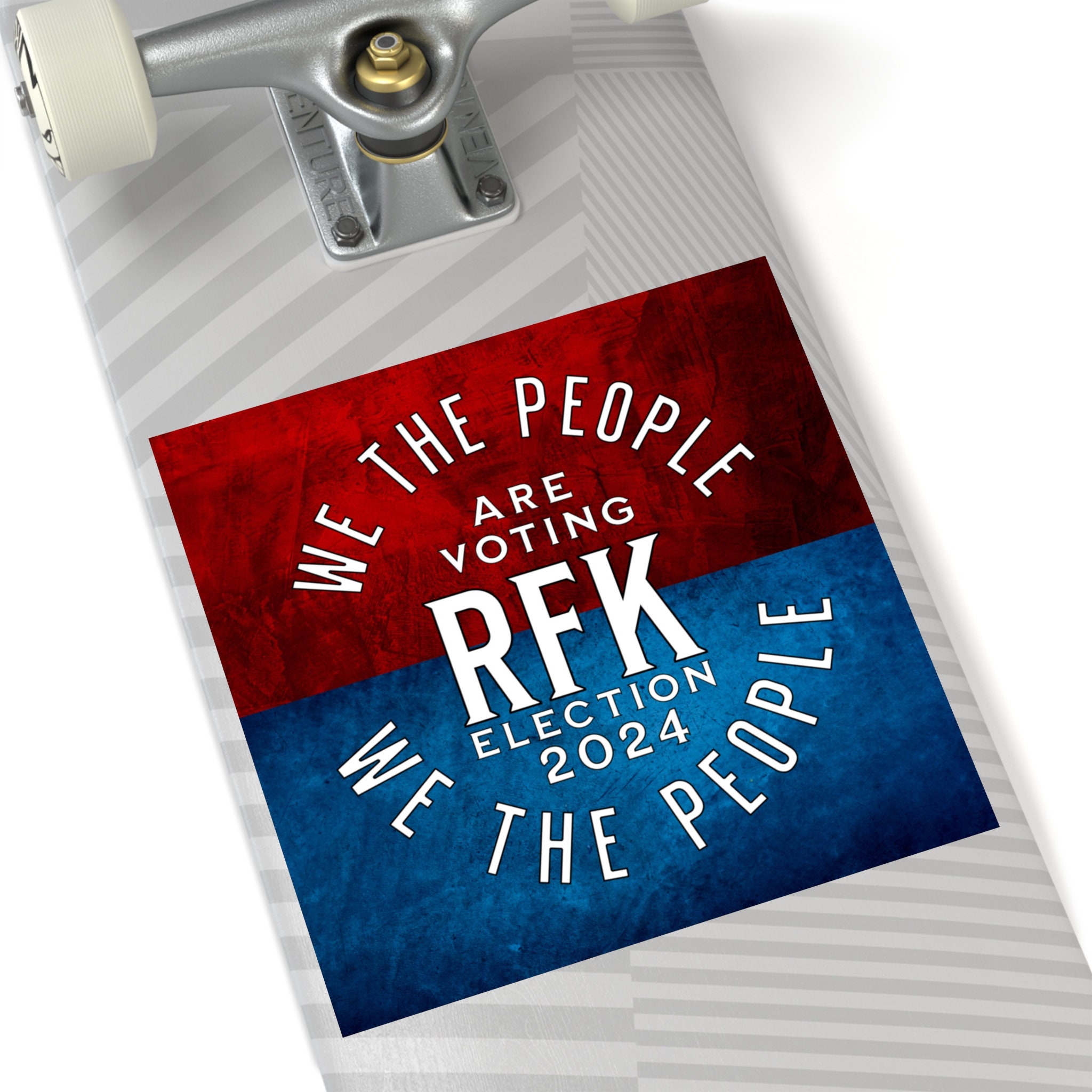 RFK Jr We the People Indooroutdoor Square Stickers, Vote Kennedy ...