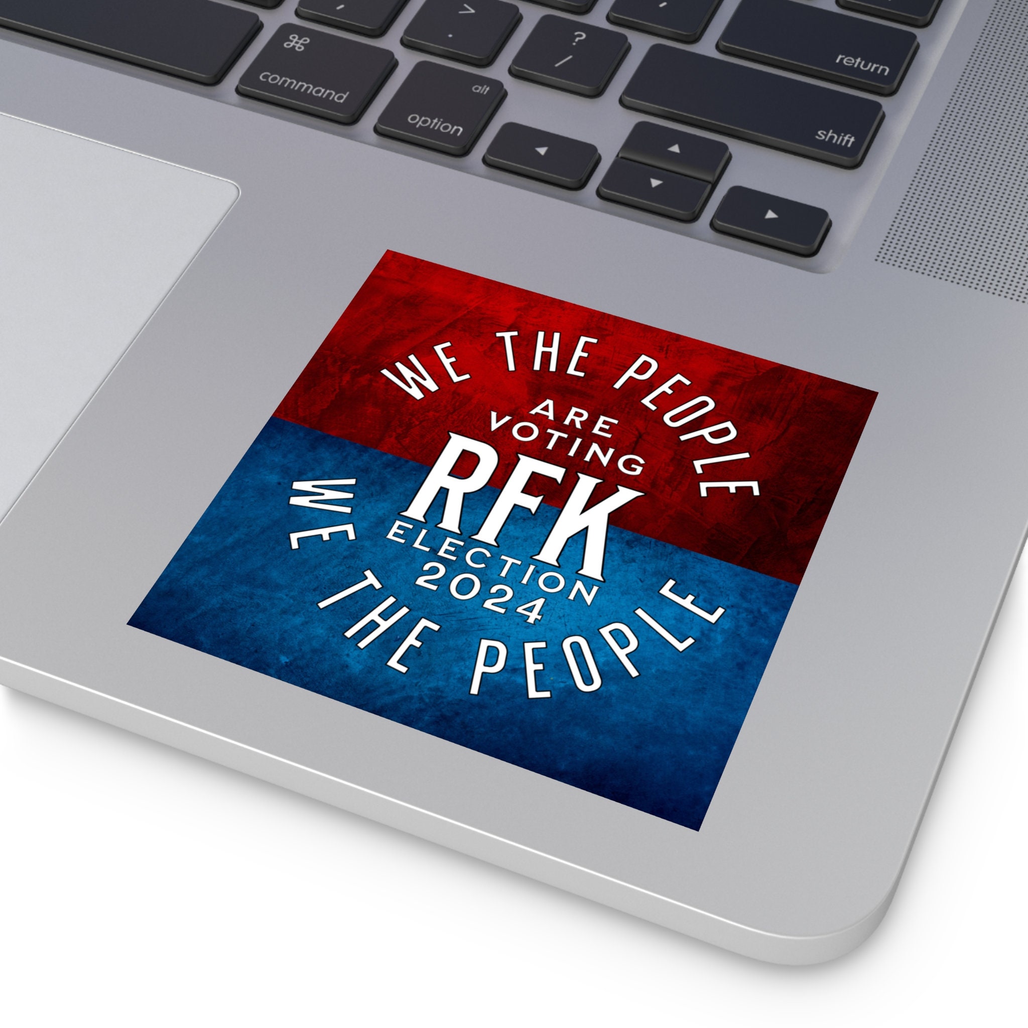 RFK Jr We the People Indooroutdoor Square Stickers, Vote Kennedy ...