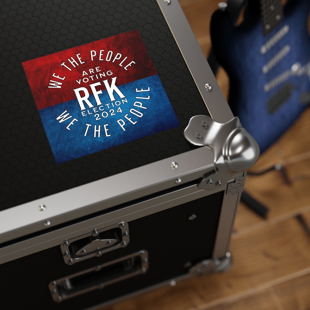 RFK Jr We the People Indooroutdoor Square Stickers, Vote Kennedy ...