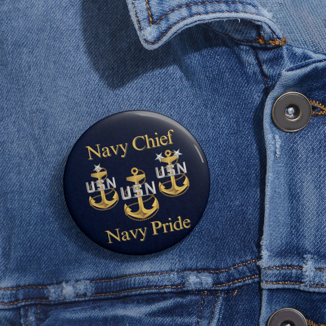 Navy Chief Navy Pride Military Pride Pins, Chief Season Pinning Gifts ...