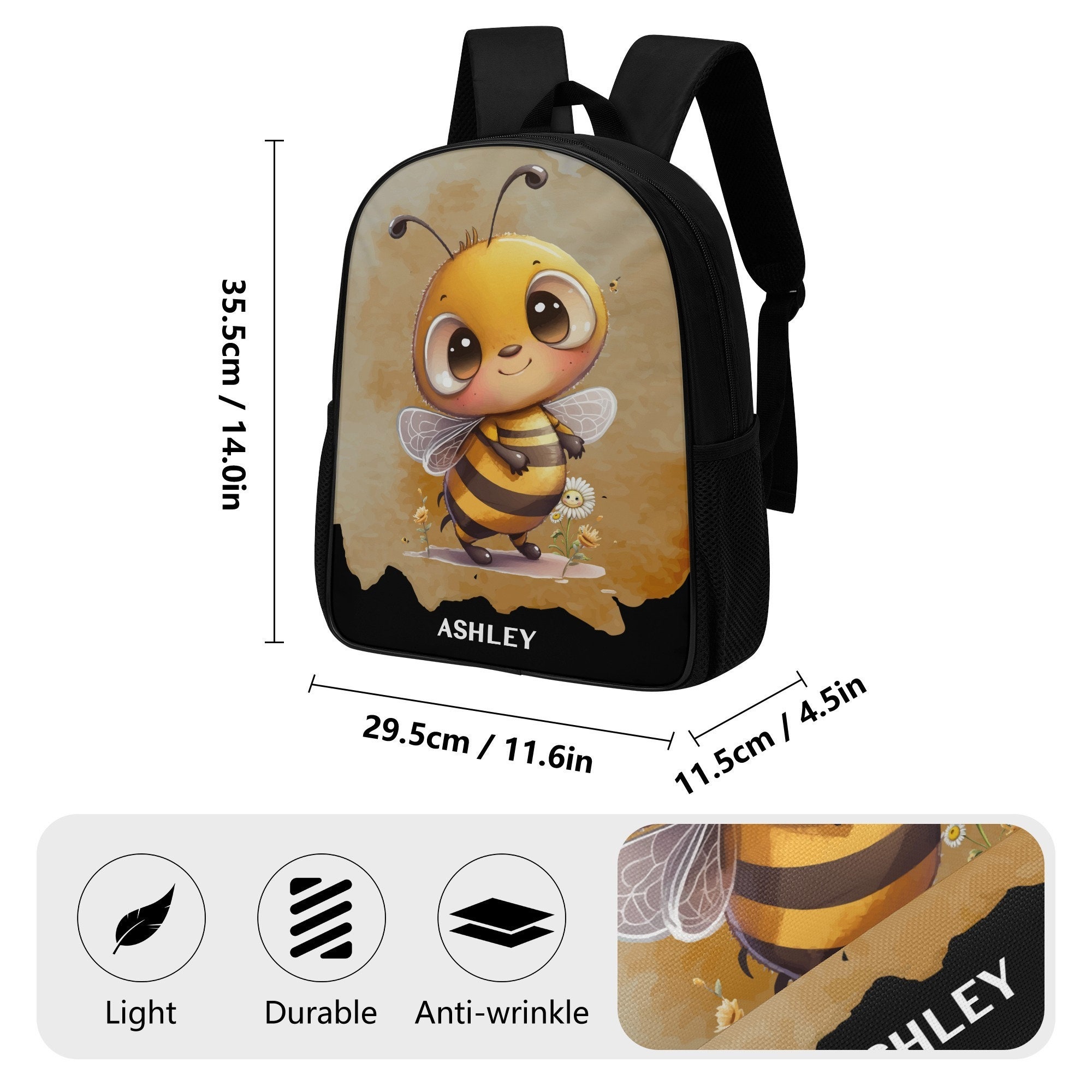 Personalized Kids Backpack, Diaper Bag, School Bag, Travel Bag, Add Own ...