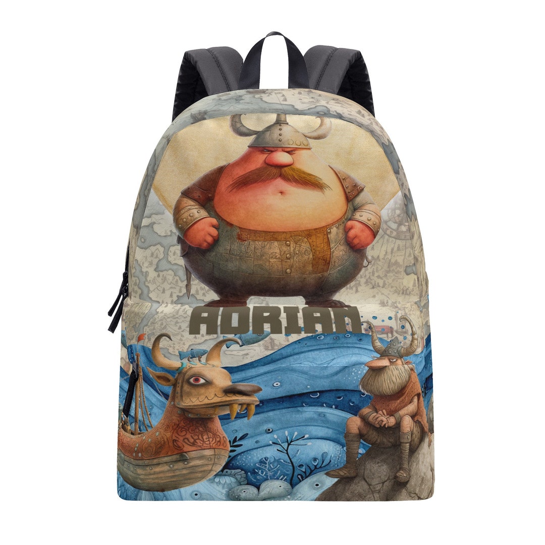 Custom Viking Backpack / Nordic / Scandinavian Bag - Etsy