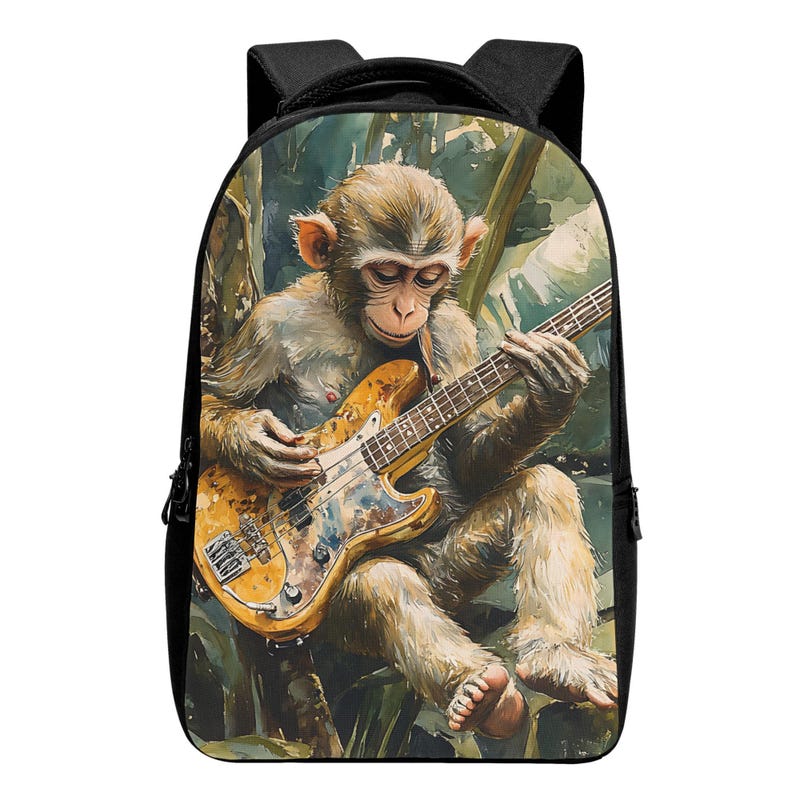Monkey Backpack - Etsy
