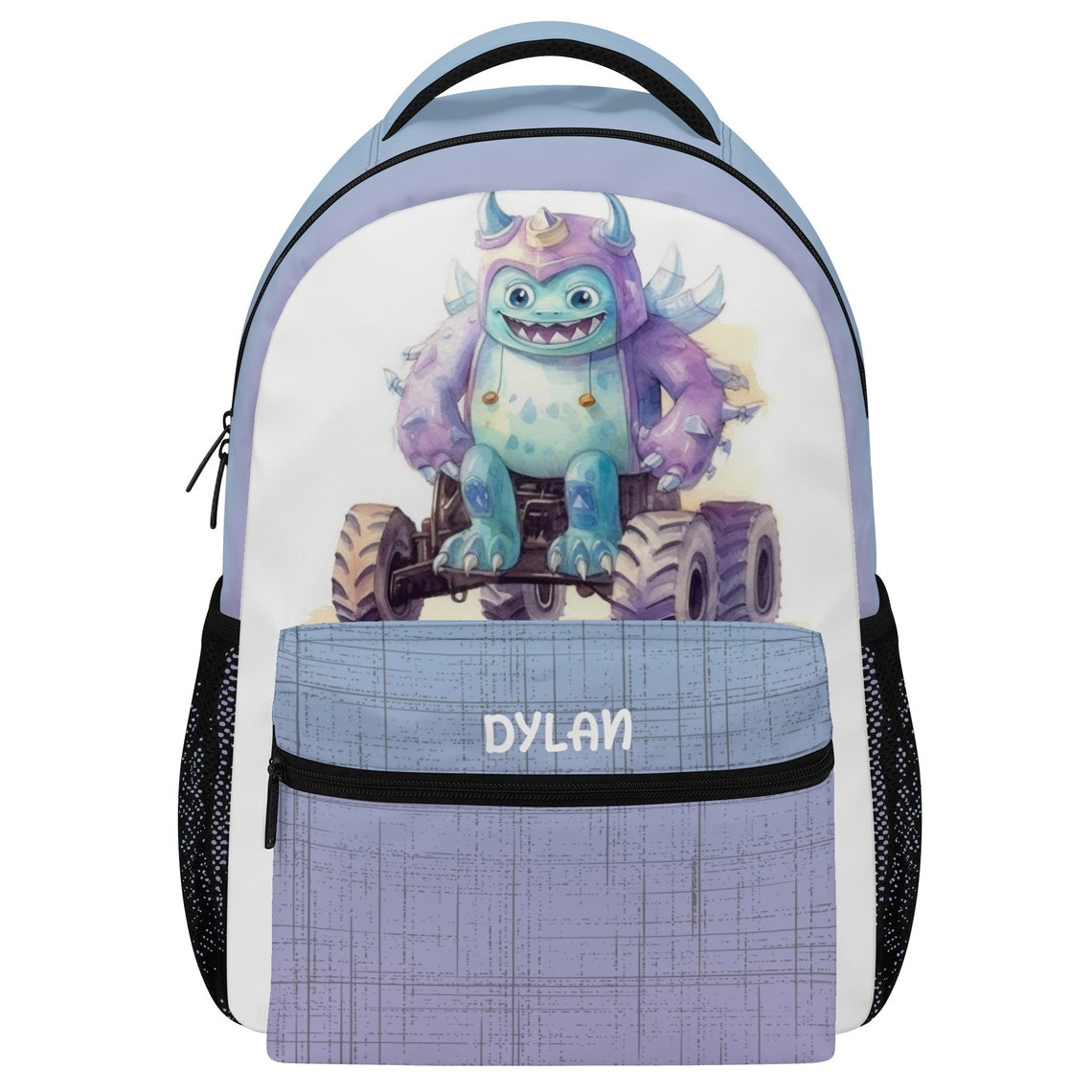 Custom Monster Truck Backpack Custom Travel Bag Baby Bag - Etsy