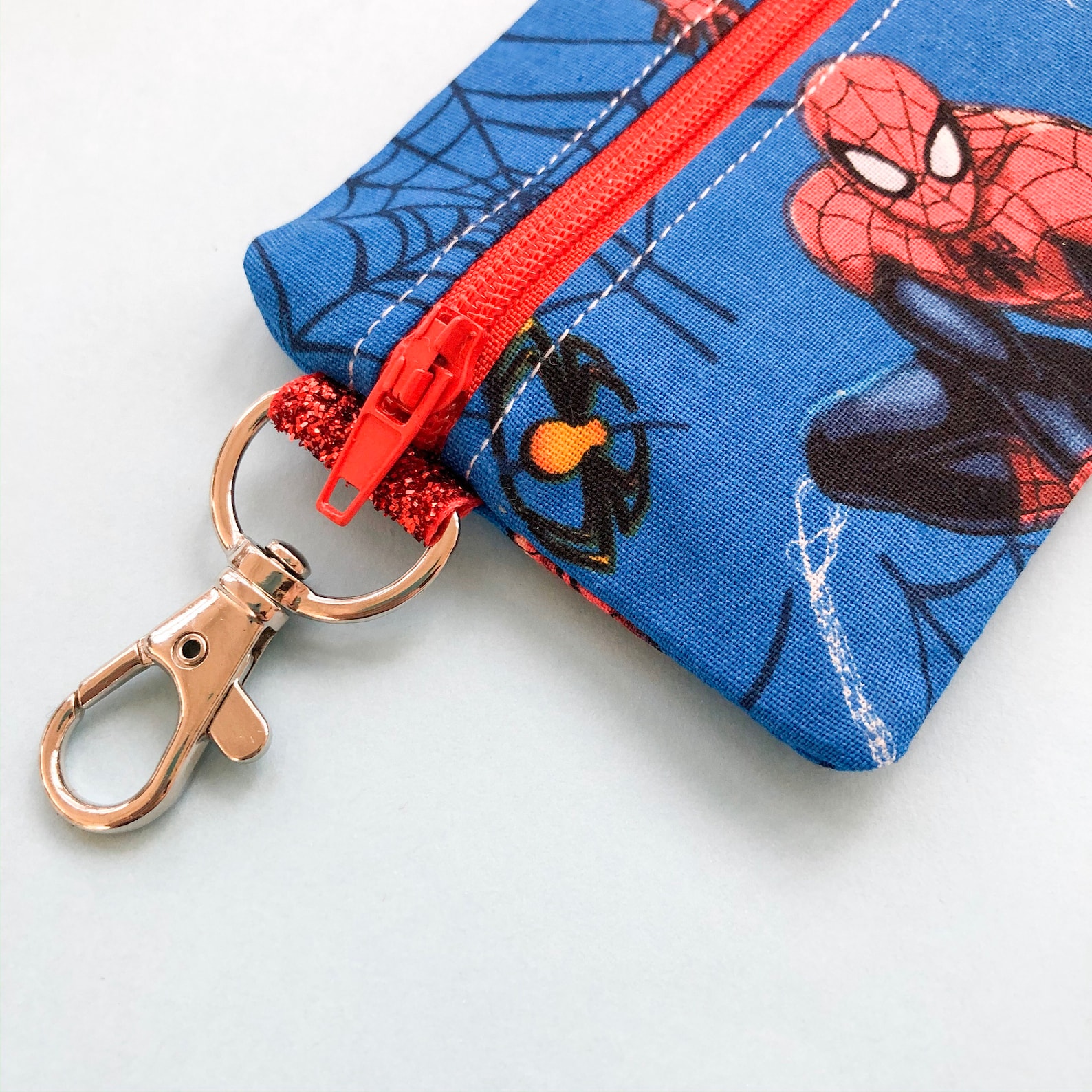 Spider-man Zipper Pouch - Marvel Comics Coin Purse - Period Kit - Card ...