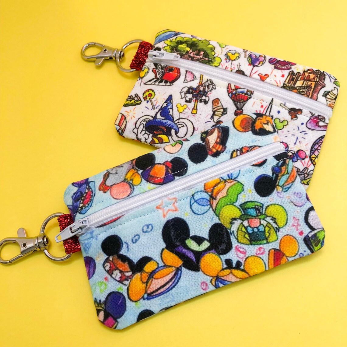 Disney Parks Pouch - Mickey Mouse Coin Purse - Period Kit - Card Holder ...
