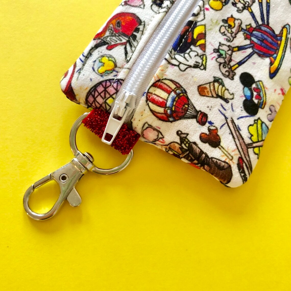 Disney Parks Pouch - Mickey Mouse Coin Purse - Period Kit - Card Holder ...