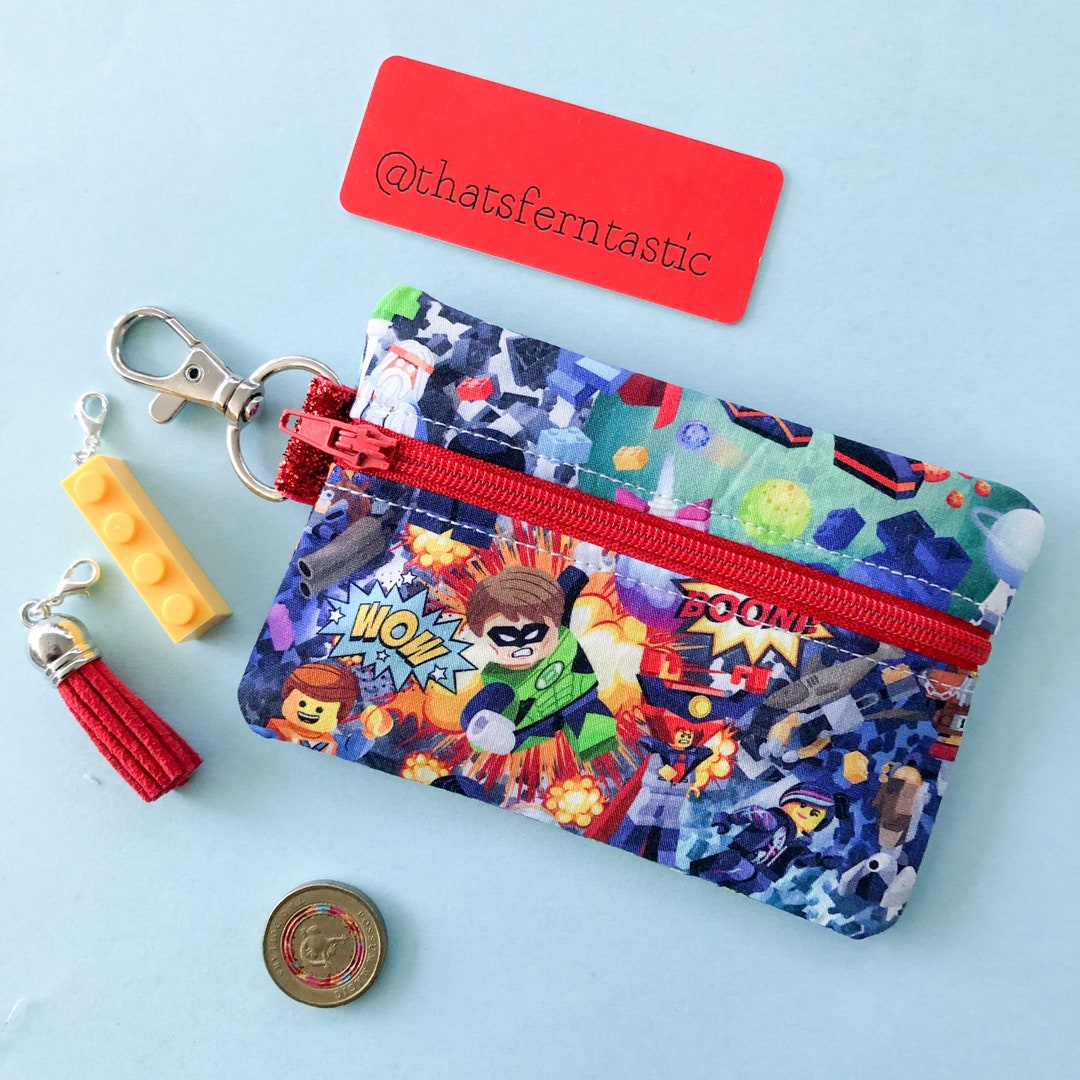 Lego Movie Zip Pouch - Unikitty Coin Purse - Period Kit - Card Holder ...