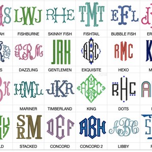 Monogrammed Pagoda Cocktail Napkin - Etsy