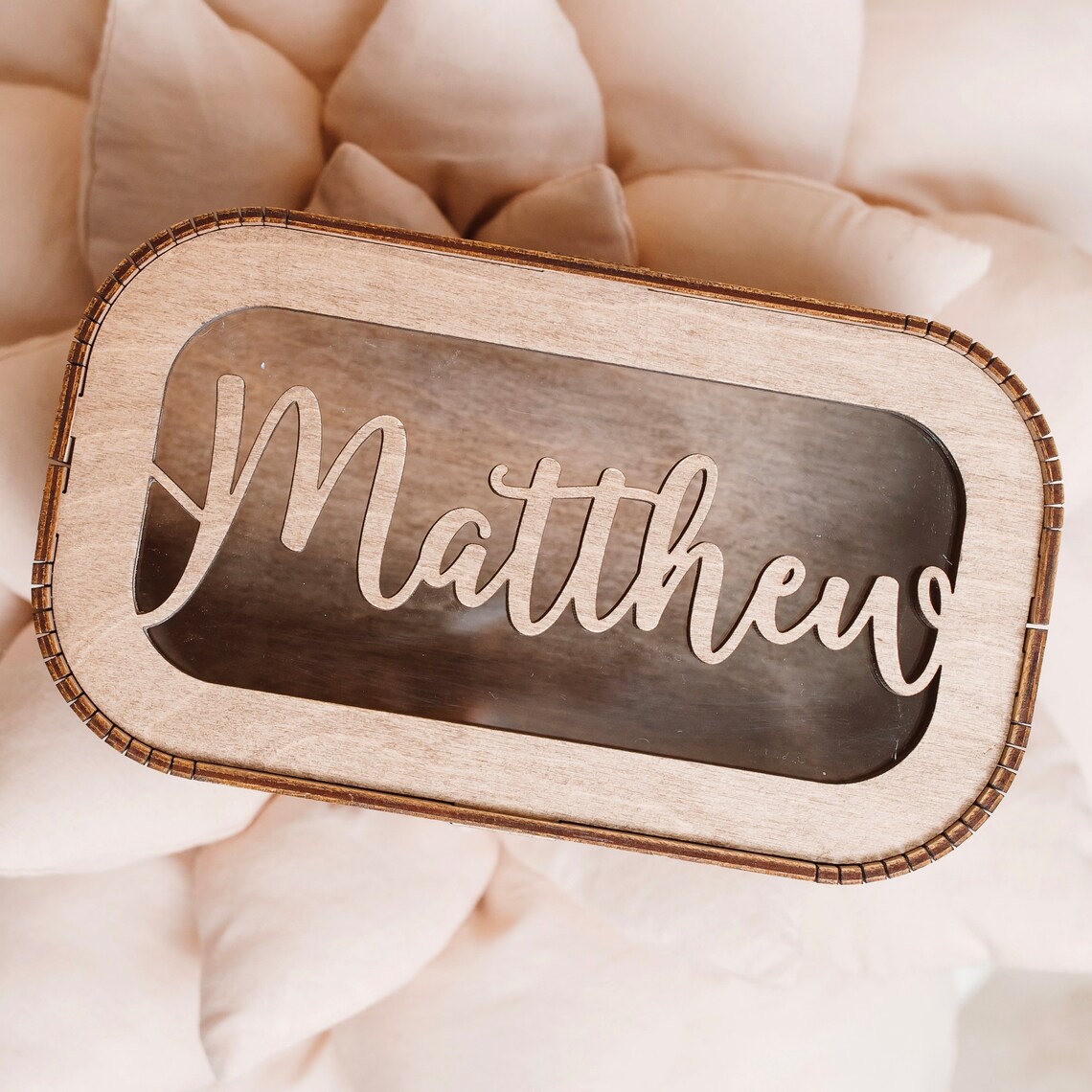 Personalized Kid Piggy Bank With Name, Baby Shower Gifts Card Box ...