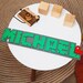 Personalized Wooden Letters in Minecraft Style, Wall Name Sign ...