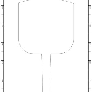 Downloadable Pizza Peel / Paddle Outlines - Pack of 10 Drawings - Etsy