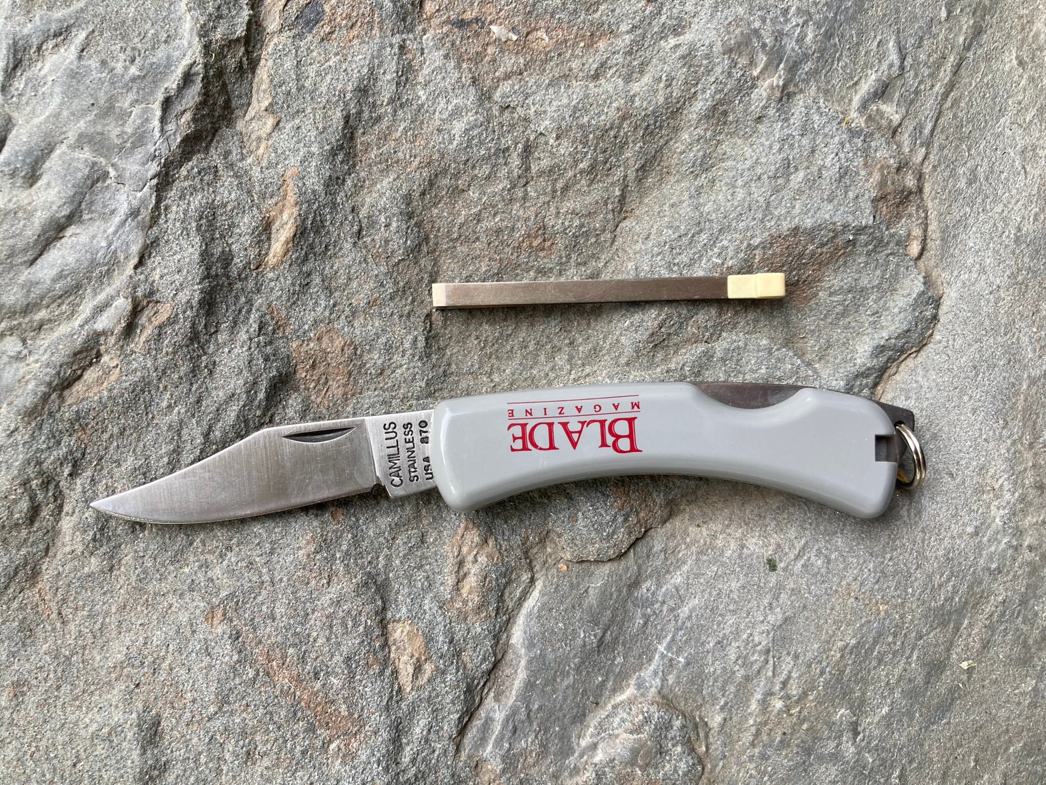 Small CAMILLUS Stainless 870 Lockback Advertising Knife New - Etsy
