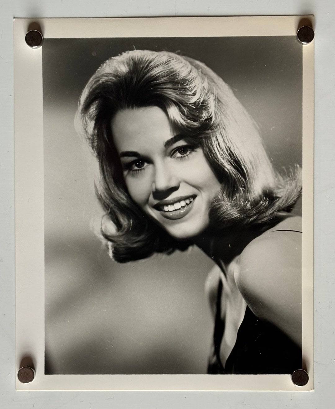 Vintage Original C1950-60s Jane Fonda 5x4 Black and White Photograph - Etsy