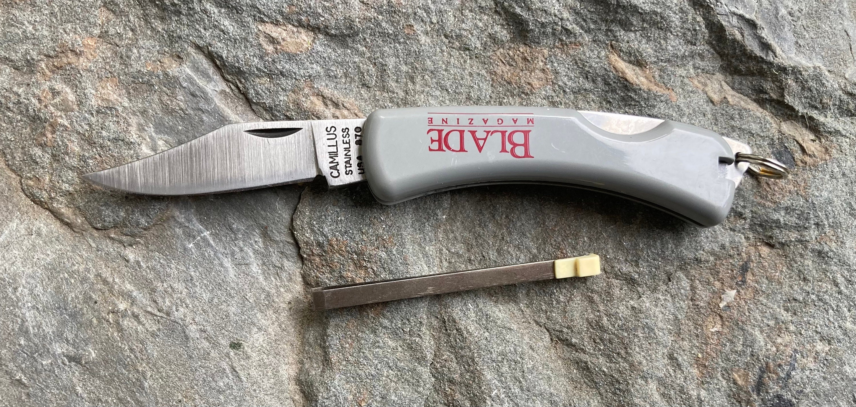 Small CAMILLUS Stainless 870 Lockback Advertising Knife New - Etsy