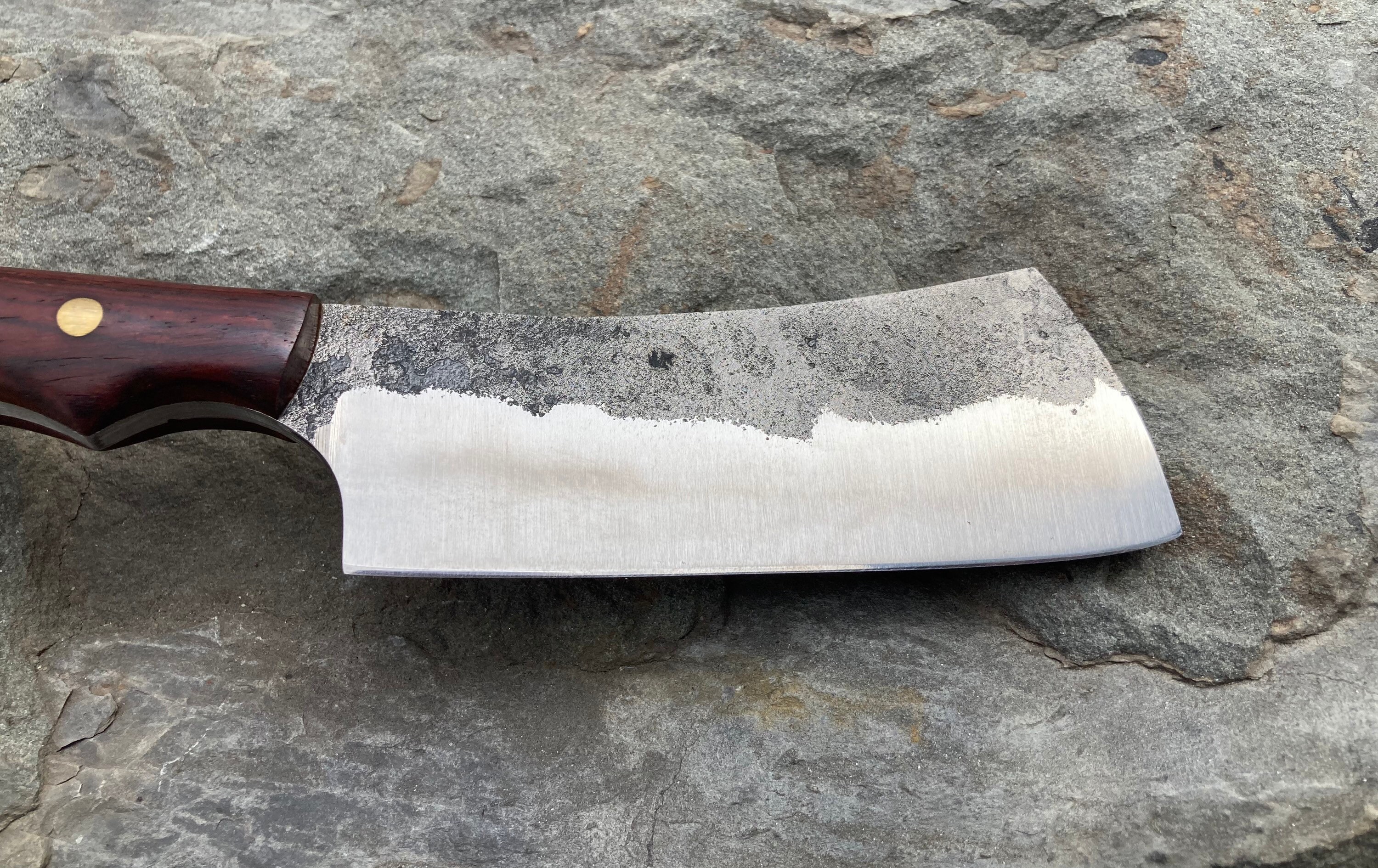 Beautiful Fixed Blade Full Tang Custom Surgical Steel Mini Camp Cleaver ...