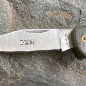 Vintage I*XL Stainless Japan Lock Blade Folding Pocket Knife - Etsy