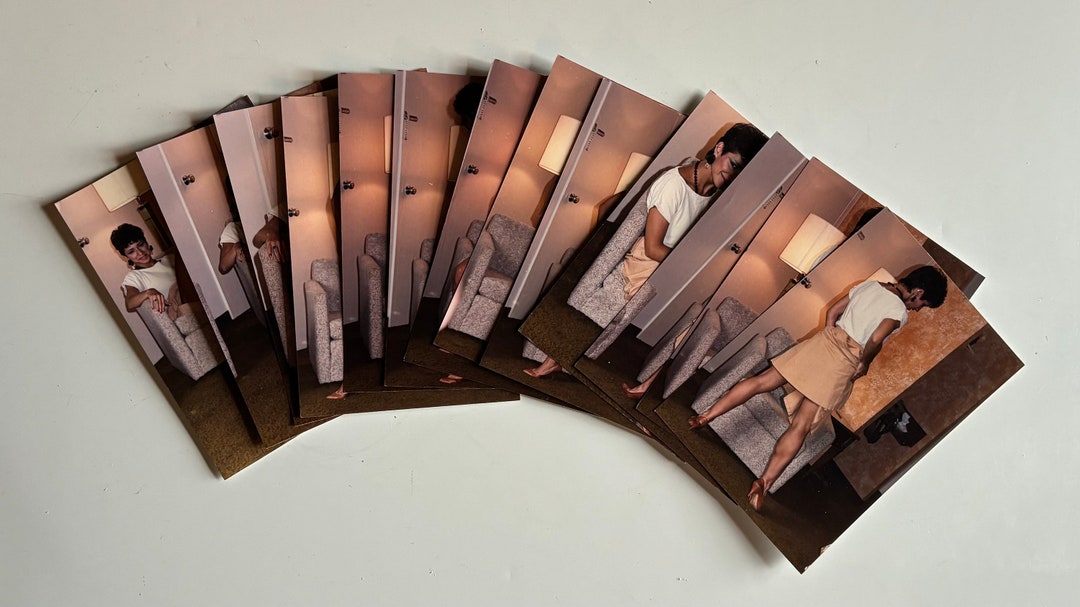 13 Vintage C1980-90 Original Kodak Color 6x4 Photosbeautiful Woman With ...