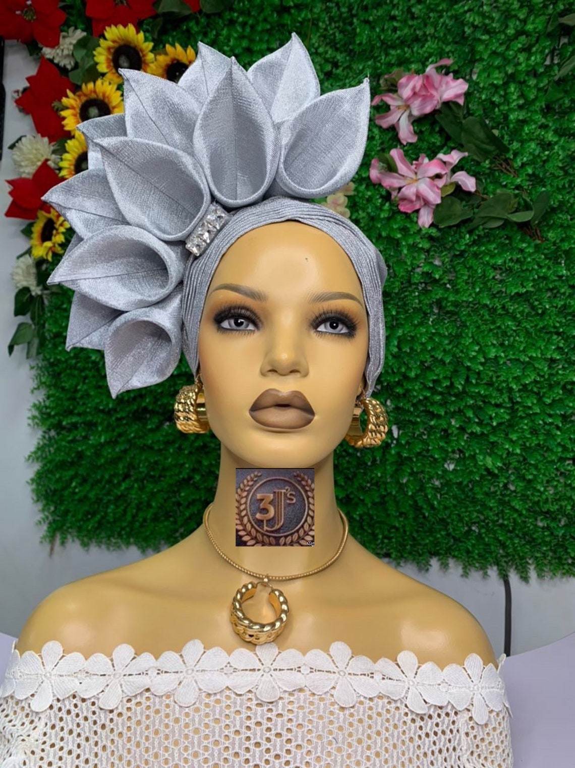 Aso Oke Autogele Ready to Wear Gele Aso Oke Turban - Etsy