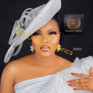 Aso Oke Fascinator and Shoulder Prettied Gele Ready to Wear Gele ...