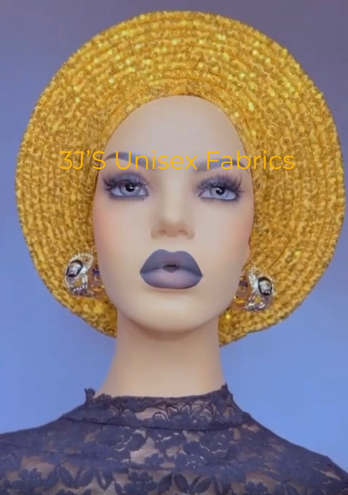 Turban Auto Gele Prettied Gele, Pink Gele, Gele for Women, Ready to ...