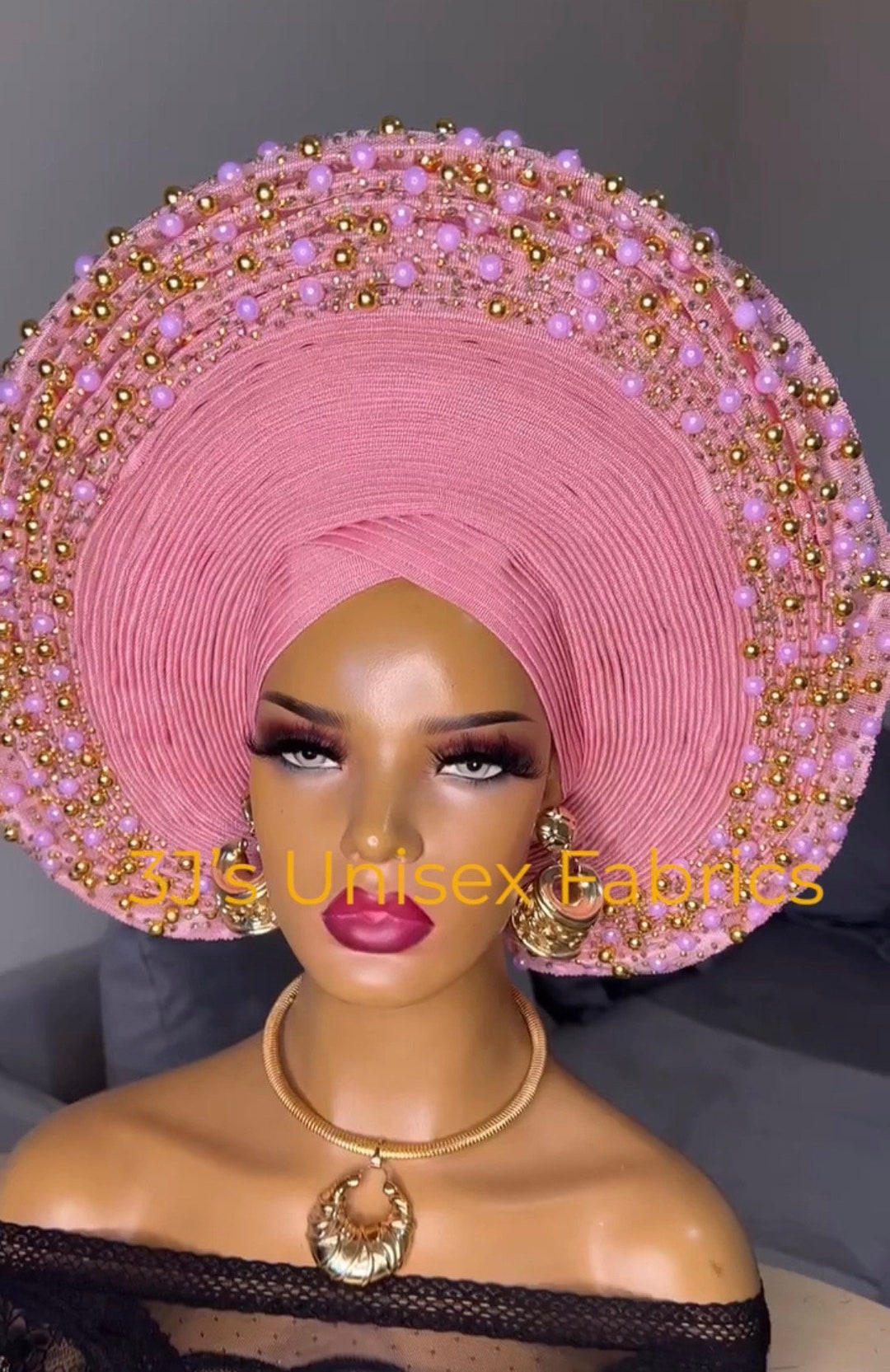 Autogele and Ipele and Fila Ready to Wear Gele| Prettied Gele | Lemon ...