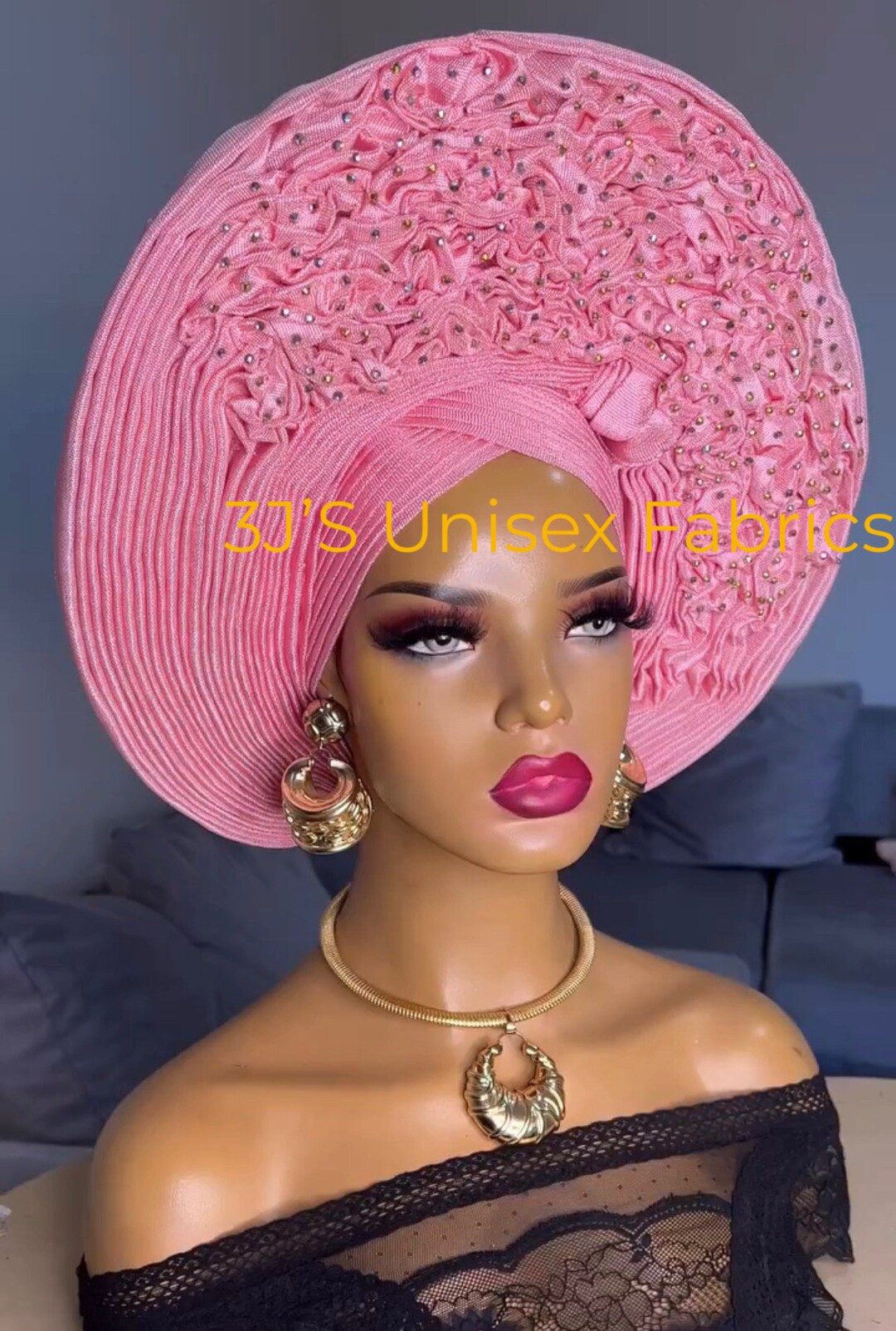 Autogele and Ipele and Fila Ready to Wear Gele| Prettied Gele | Lemon ...