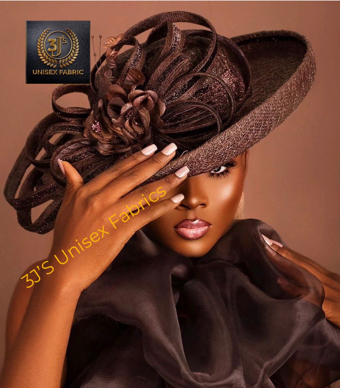 Aso Oke Fascinator and Shoulder Prettied Gele Ready to Wear Gele ...