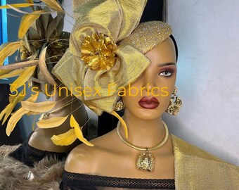 So Oke Auto Gele and Shoulder Prettied Gele Ready to Wear Gele, Nigeria ...