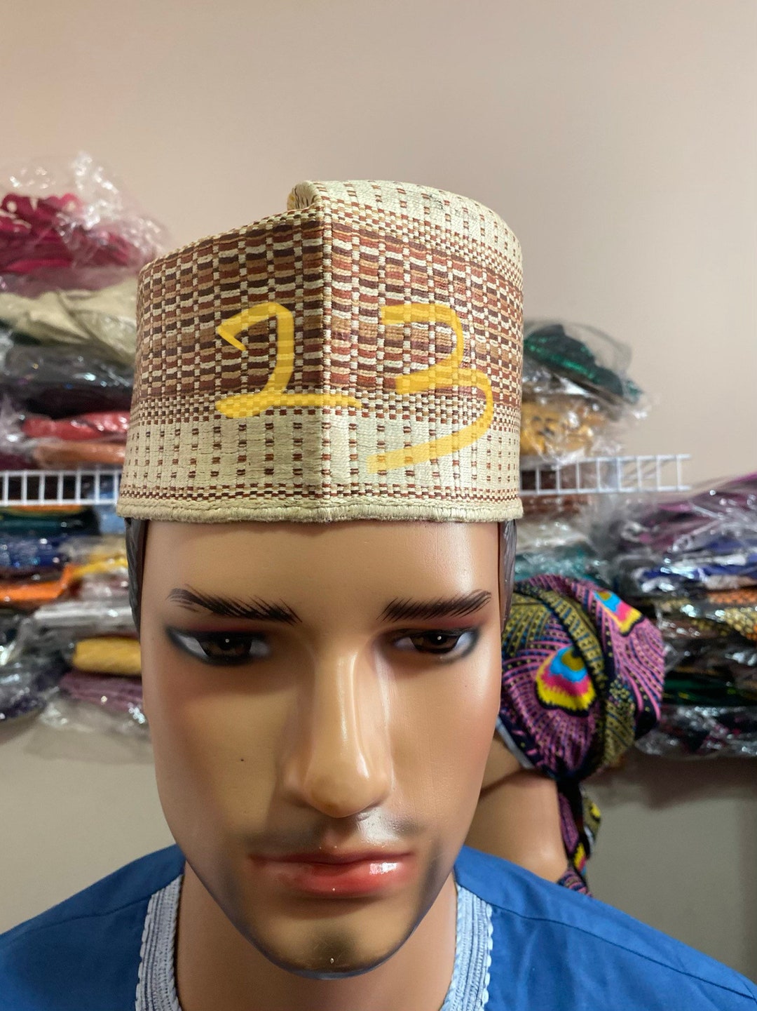 Aboki Fila, Hausa Cap, Mallam Cap Authentic Aboki Fila for Men - Etsy