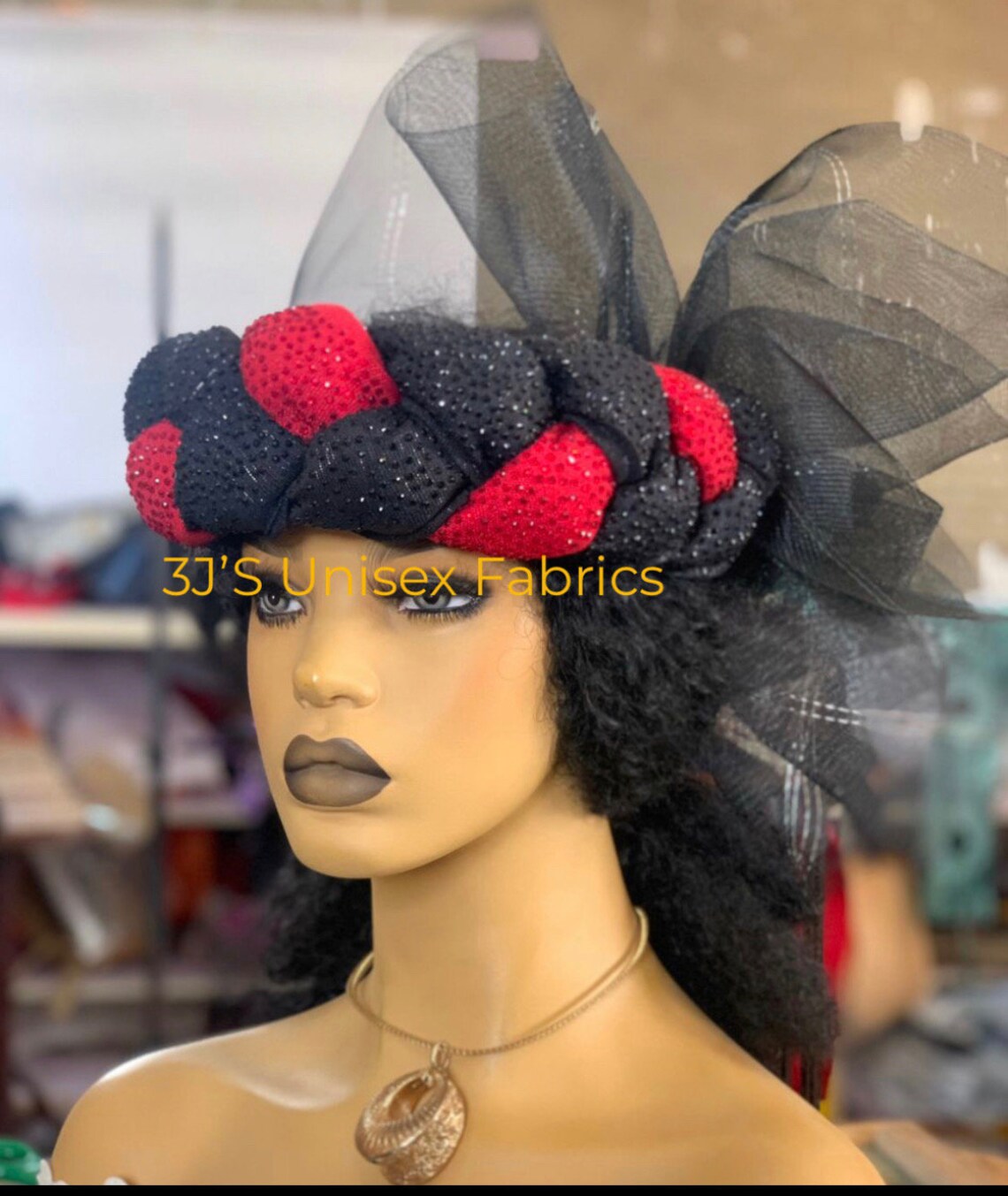 So Oke Auto Gele and Shoulder| Prettied Gele| Ready to Wear Gele ...