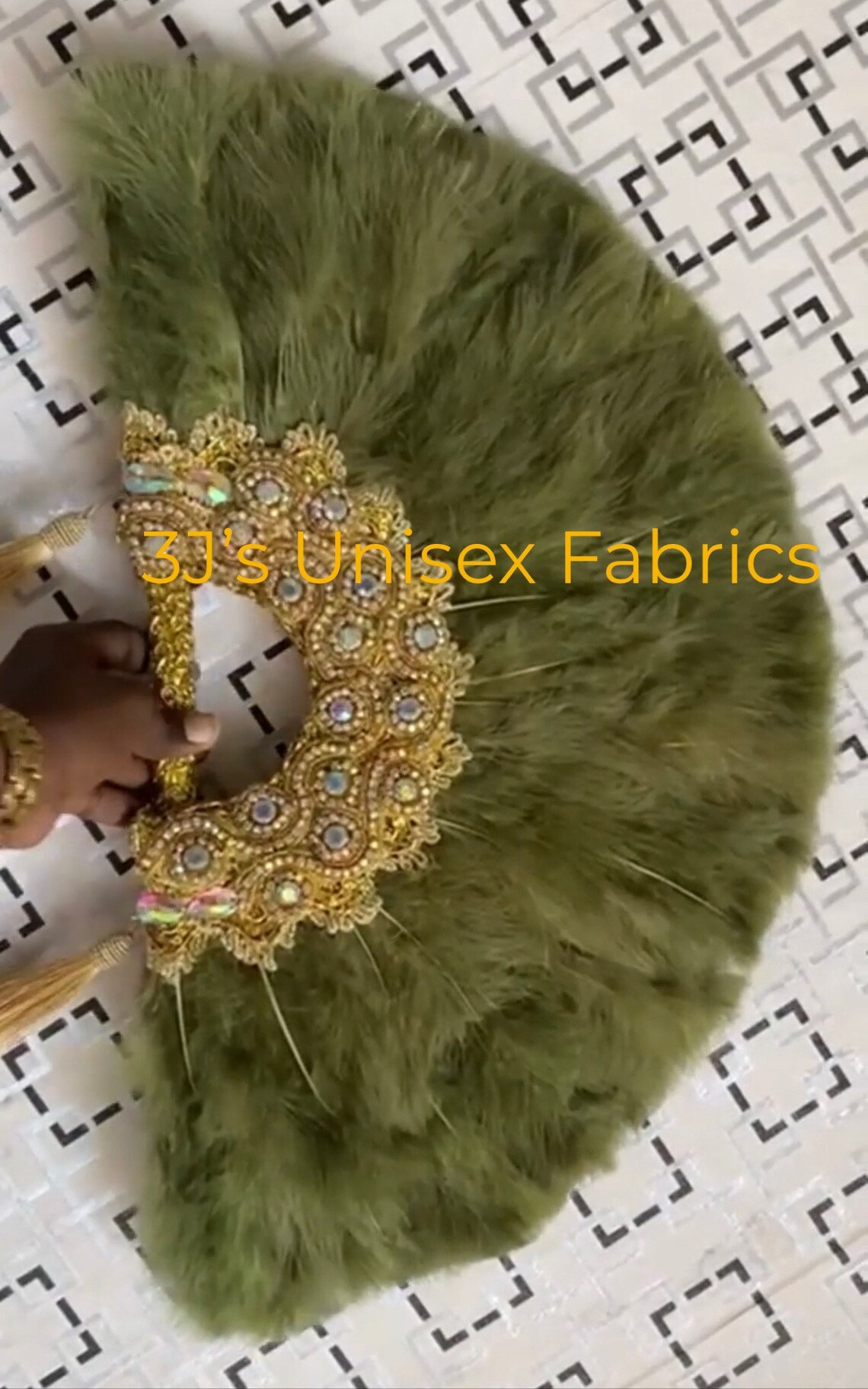 Embellished Aso Oke Auto Gele Ipele and Fila Ready to Wear - Etsy