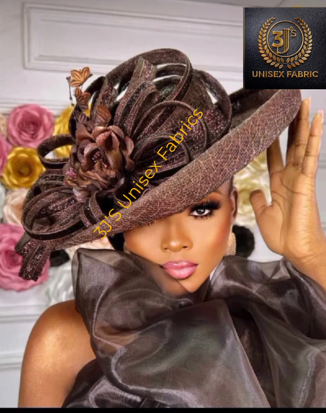 Aso Oke Fascinator and Shoulder Prettied Gele Ready to Wear Gele ...