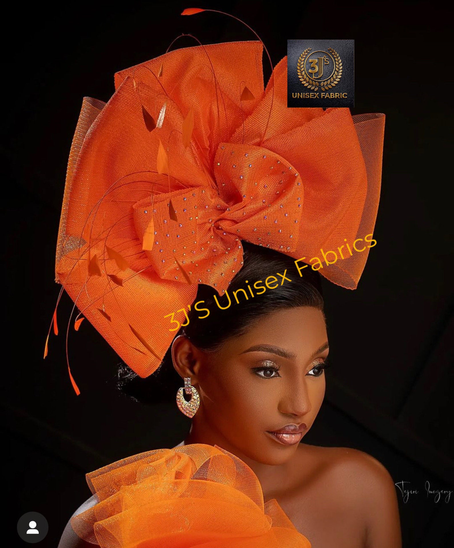 Fascinator and | Prettied Gele| Handmade Fascinator, Nigerian Hat ...