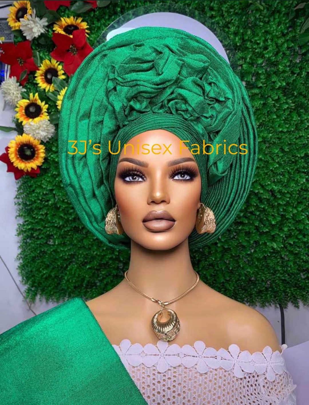 Nigeria Wedding |aso Oke Auto Gele and Shoulder| Prettied Autogele ...