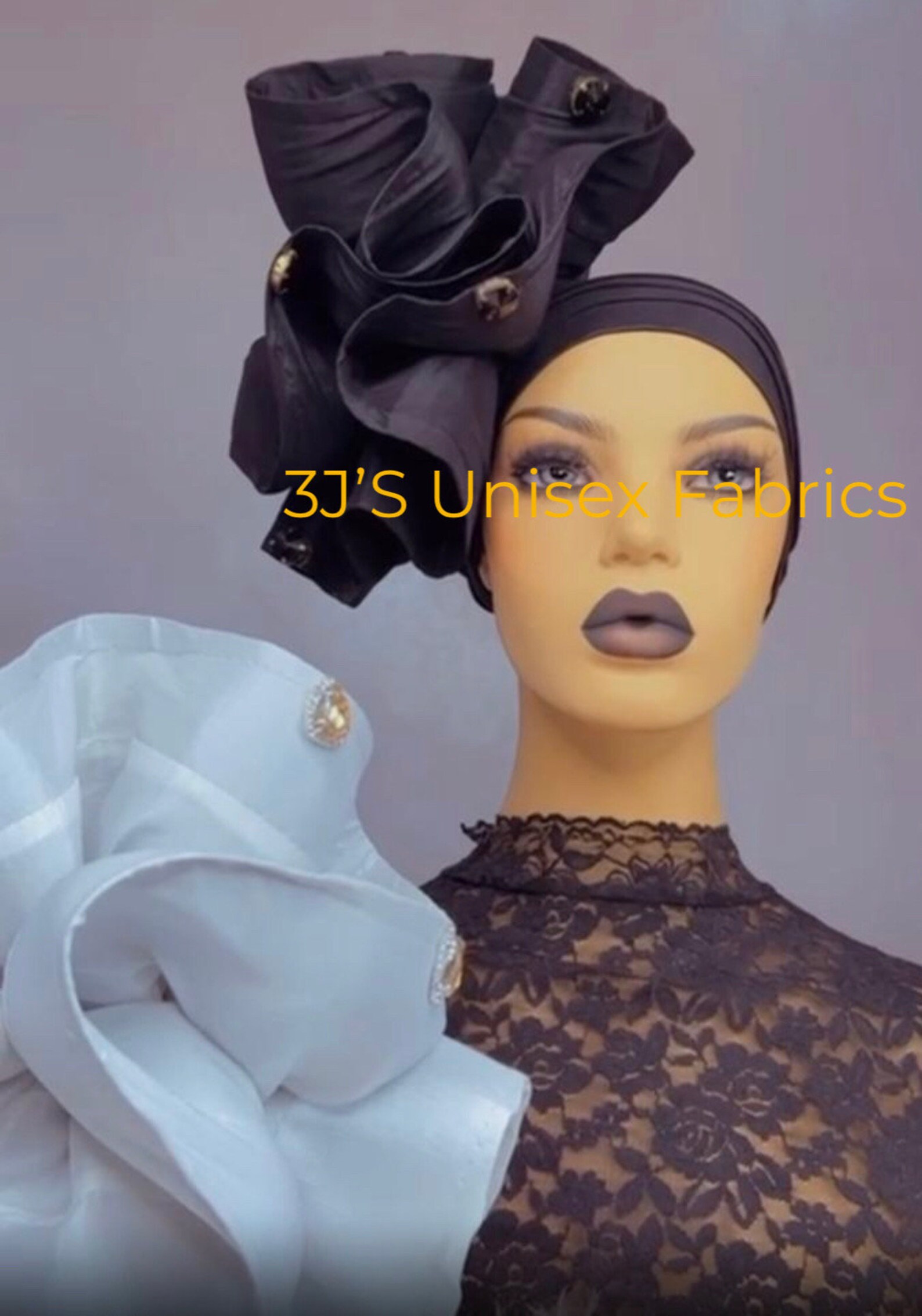 Debra | Prettied Gele, Pink Gele, Gele for Women, Ready to Wear Gele ...