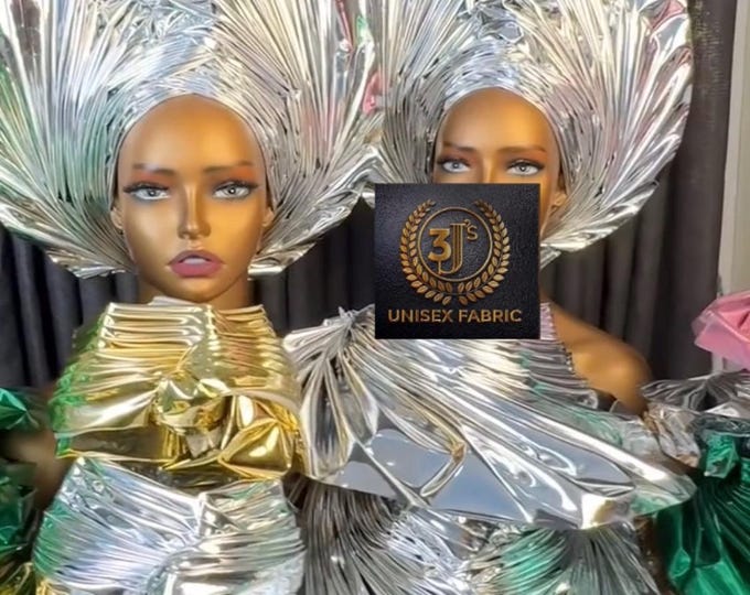Gold Sego Auto Gele and Ipele - Etsy