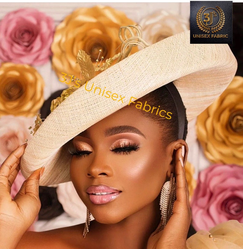 Aso Oke Fascinator and Shoulder| Prettied Gele| Ready to Wear Gele ...
