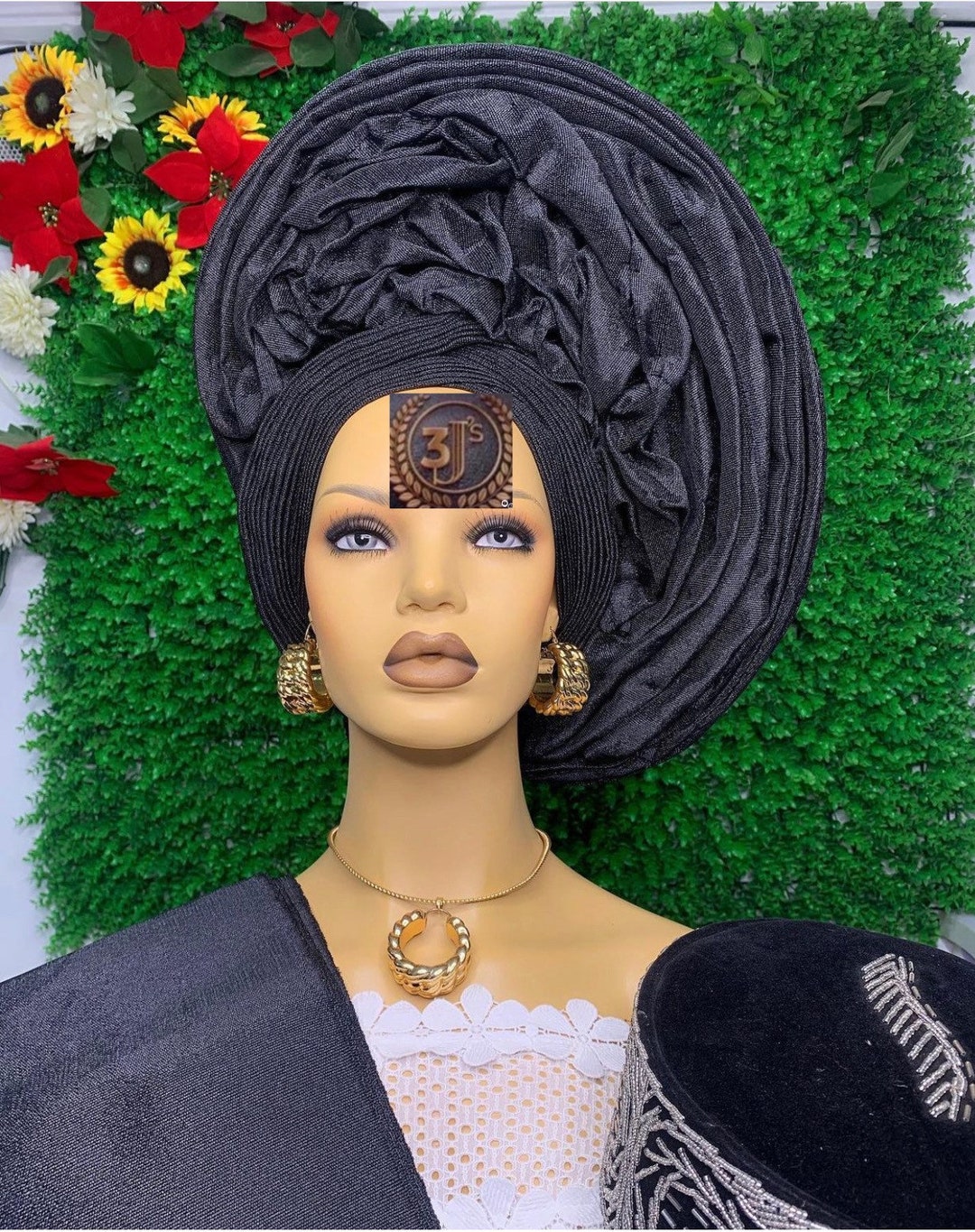 Nigeria Wedding |aso Oke Auto Gele and Shoulder| Prettied Autogele ...