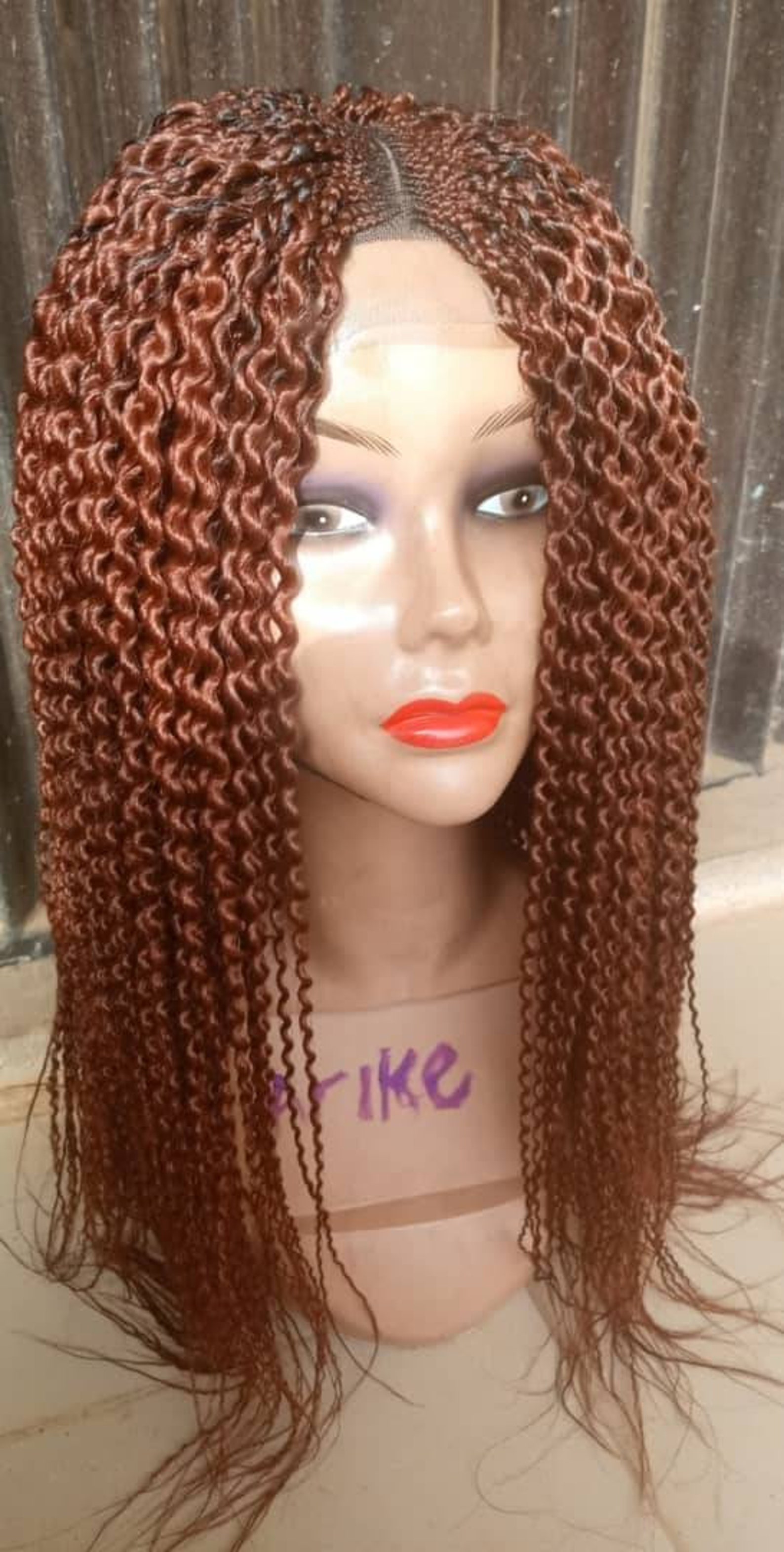 Watermelon Braided Wig - Etsy