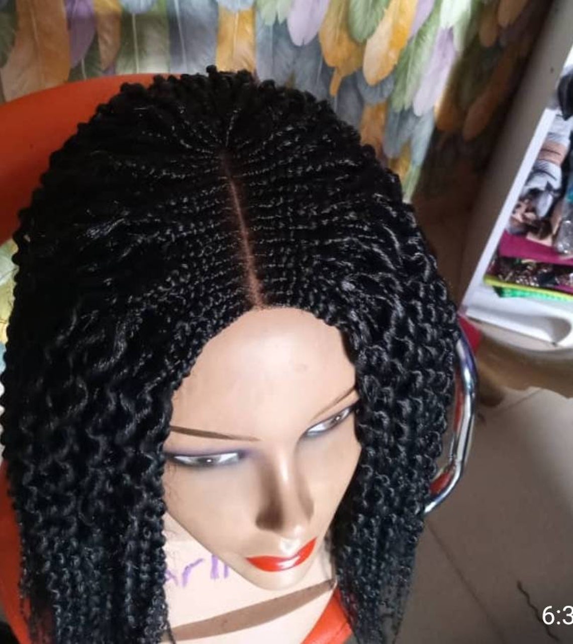 Watermelon Braided Wig - Etsy