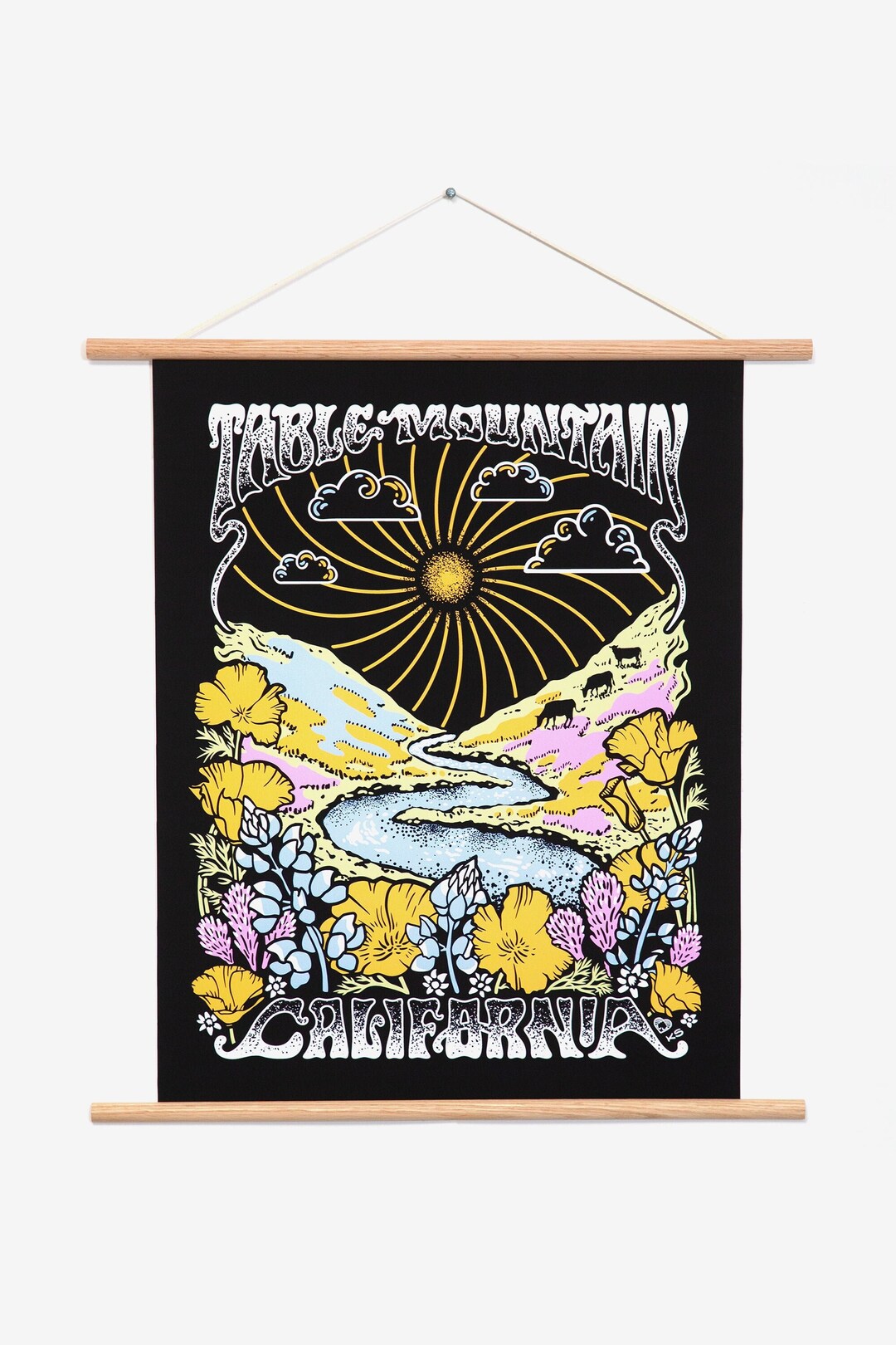 Table Mountain Poster Print - Etsy