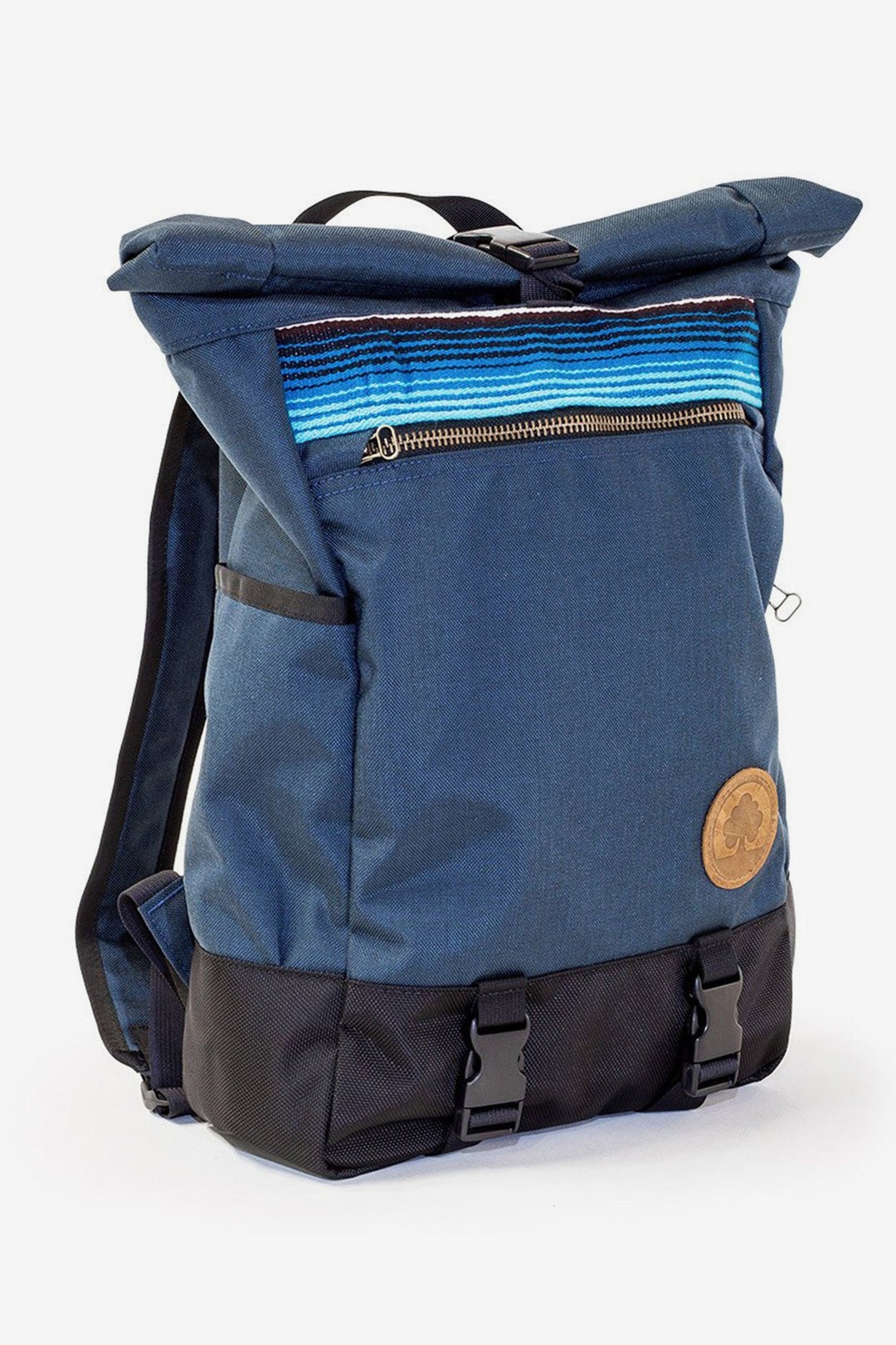 Sycamore Roll Top Backpack - Indigo - Etsy
