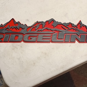 3D Printed Dual Color Badge Emblem for Honda Ridgeline - Etsy