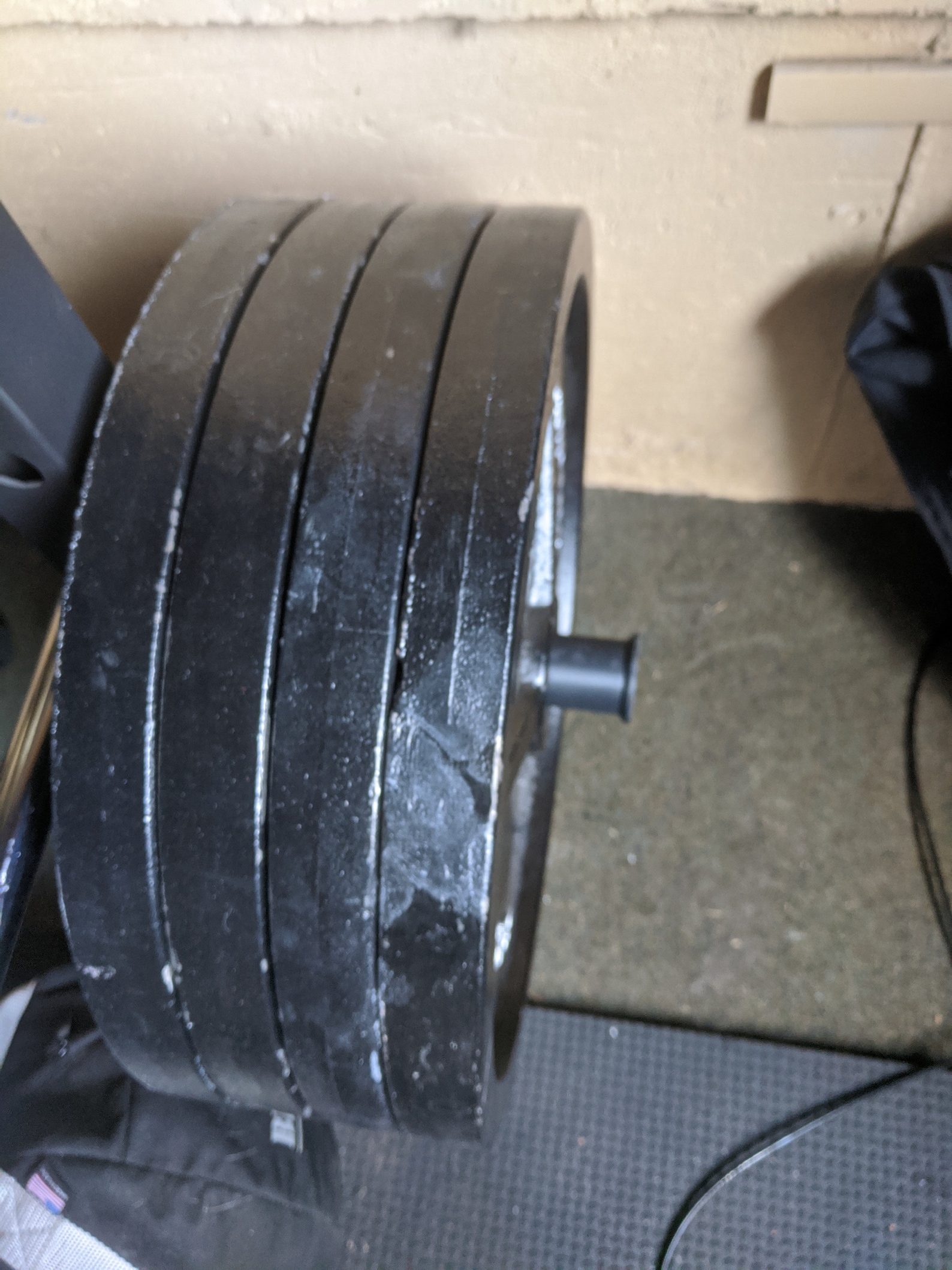 Power Rack and Squat Rack Olympic Weight Plate Storage Pins - Etsy