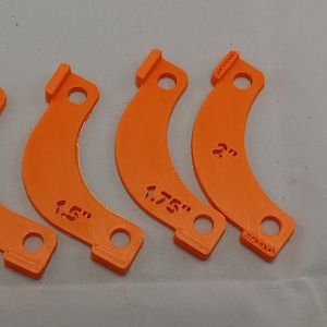 Imperial Inch Metric Corner Radius Jig Gauge Marking Tool Woodworking ...